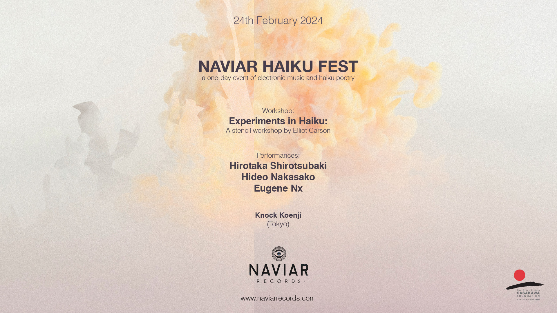 Naviar Haiku Fest VI – Tokyo – NAVIAR RECORDS